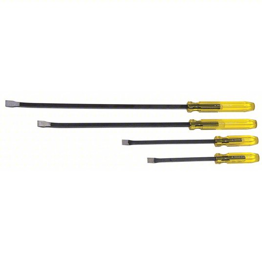 Proto 23UC33 Pry Bar Set Chisel End 14 inch 18 inch 28 inch 32 inch Overall Length 14 inch 18 inch 28 inch 32 inch Bar Width
