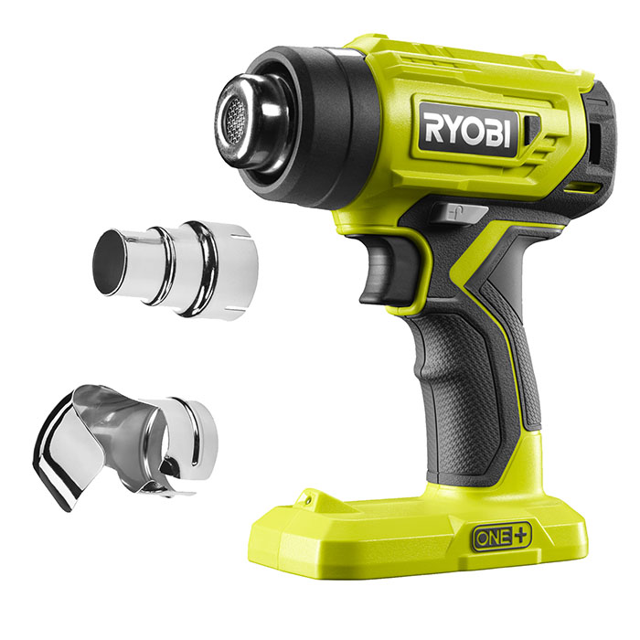 APTools | Ryobi Cordless Hot Air Gun, 18V, Air Temperature 0~470°C, Air ...